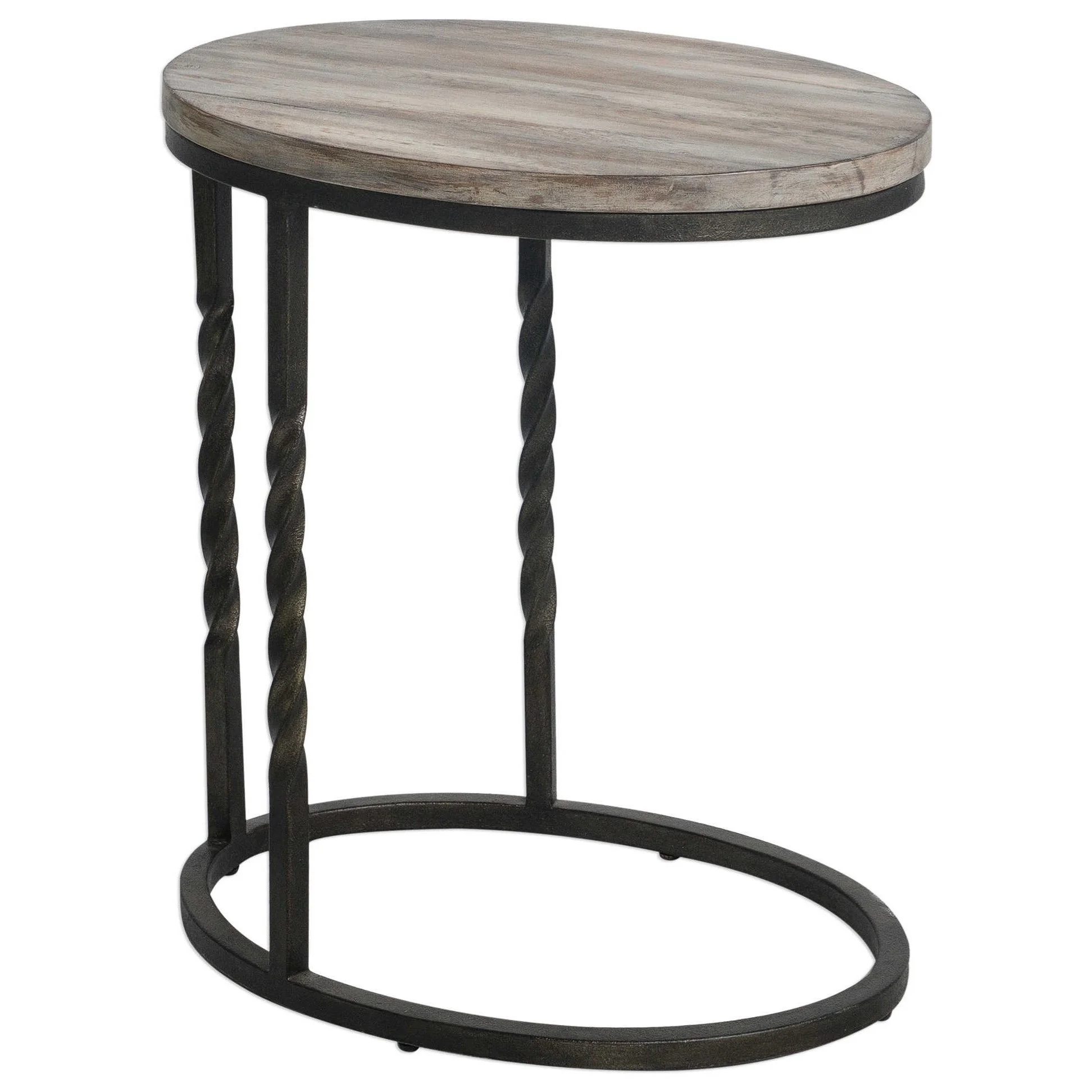 Uttermost Accent Furniture - Occasional Tables 25320 Tauret Cantilever Side Table | Broadway ...